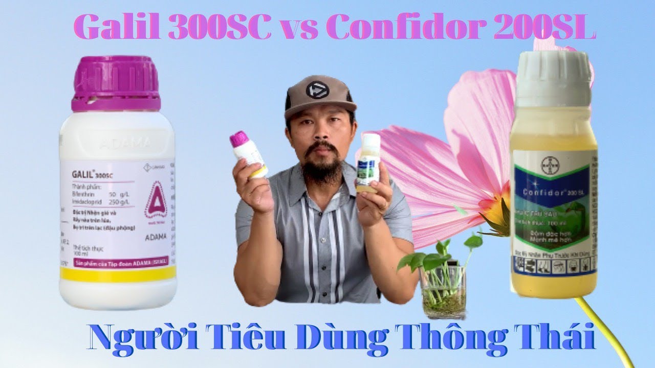 GALIL 300SC ADAMA VS CONFIDOR 200SL BAYER- NGƯỜI TIÊU DÙNG THÔNG THÁI ...