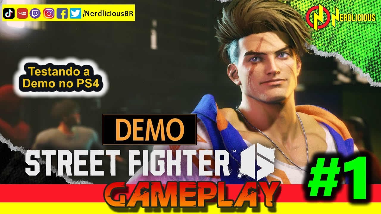 🎮 GAMEPLAY! Jogamos a Demo de STREET FIGHTER 6 no PS4! Confira como ...