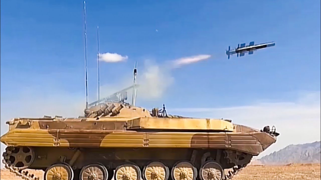 Iran unveils Sadid-365 Anti-tank guided missile (ATGM) with a range of ...