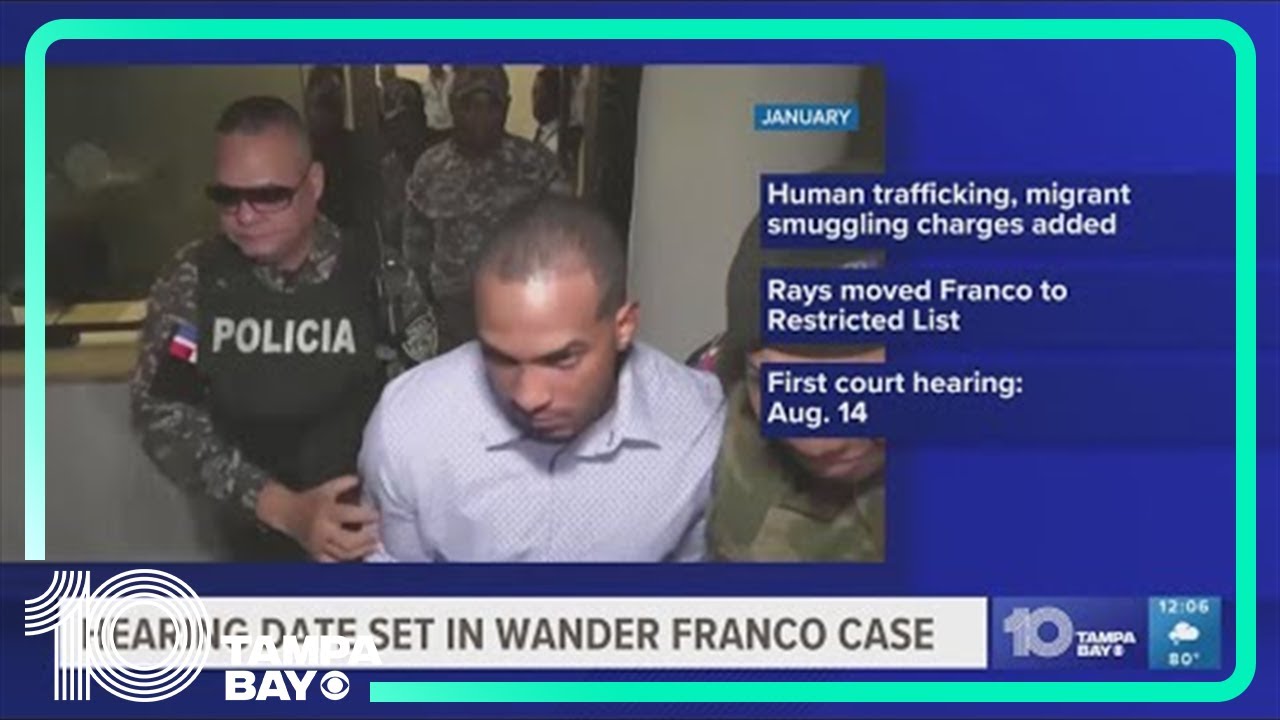 Hearing date set in Wander Franco case - YouTube
