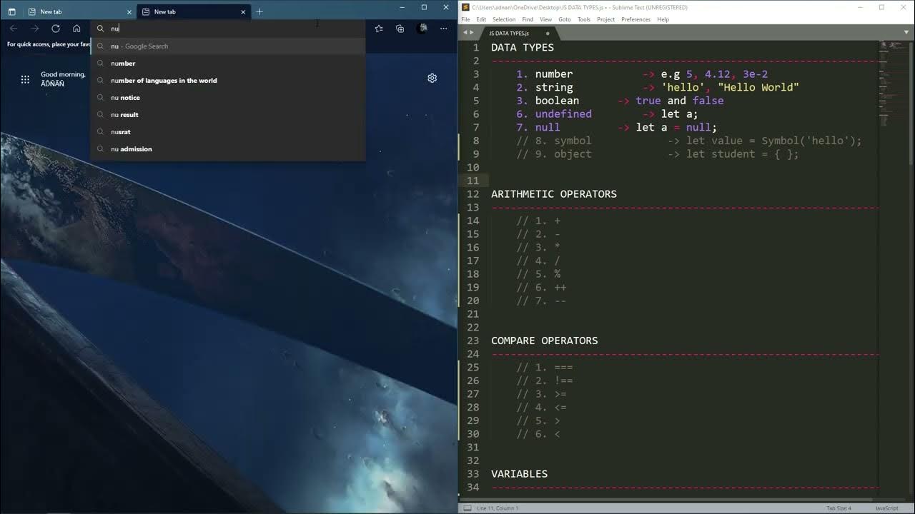 12. 4 Data types - YouTube