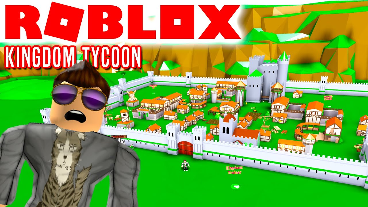 Mit EGET (lille) KONGERIGE med DRAGER! - Roblox Kingdom Tycoon Dansk ...