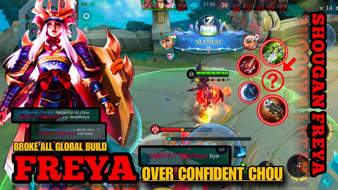 FREYA BROKE ALL GLOBAL BUILD ||🔥|| FREYA BROKEN BUILD 2024 | FREYA ...