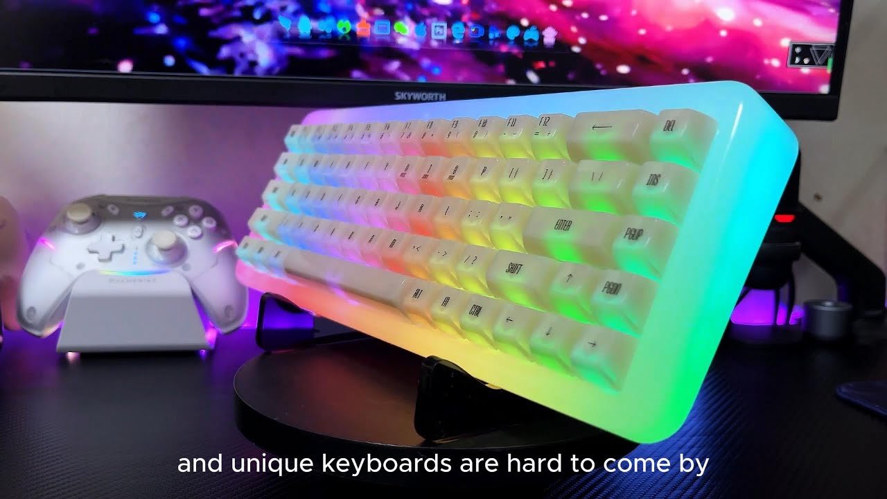 Discover the Elegance of the Akko YU01 Resin Keyboard | Unbox & Review ...