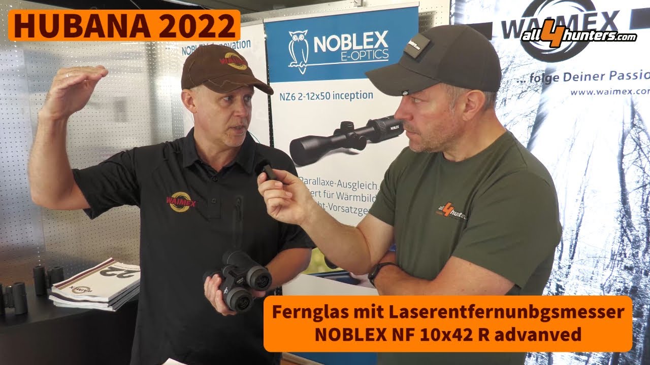 HUBANA 2022: Fernglas mit Laser Entfernungsmesser NOBLEX NF 10x42 R ...