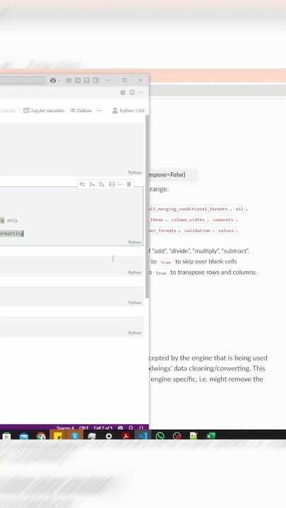 Copy/Paste excel data with formats using Python xlwings library - YouTube