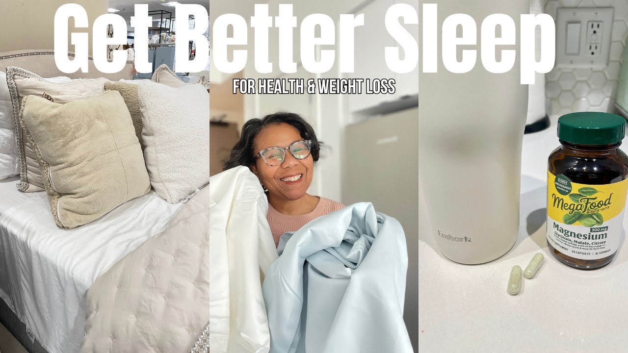 How to Get More Sleep for Better Health and Weight Loss - YouTube