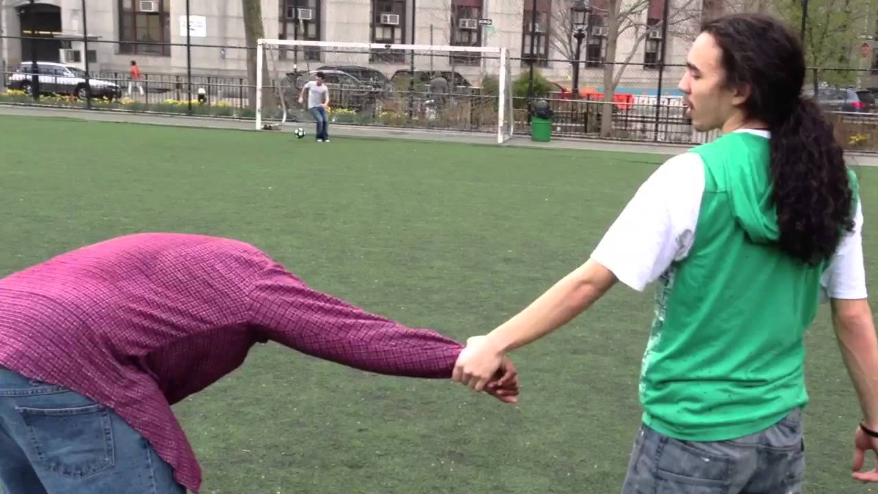 Cross arm breaker - YouTube