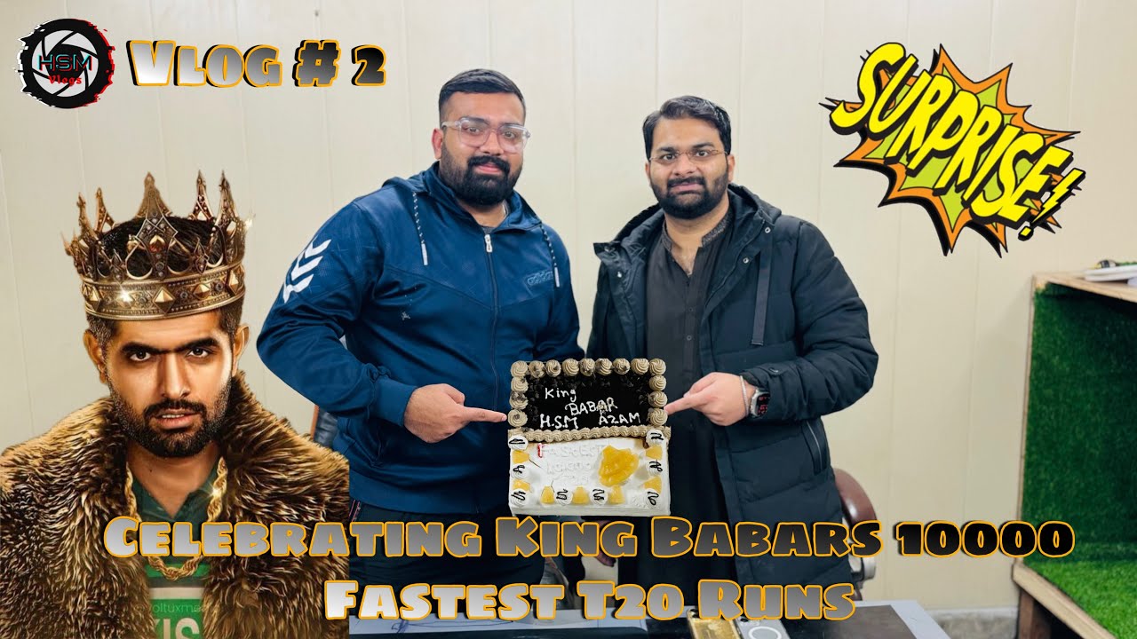 HSM Vlog 2 King Got 10000 Fastest Runs | Big Surprise #babarazam # ...