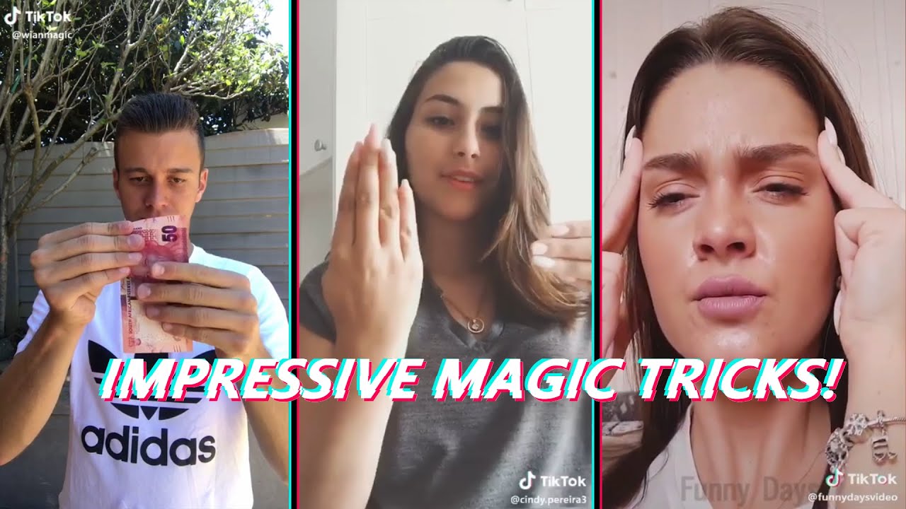 BEST MAGIC TRICK YOU WONT BELIEVE ON TIKTOK *PART 1* - YouTube