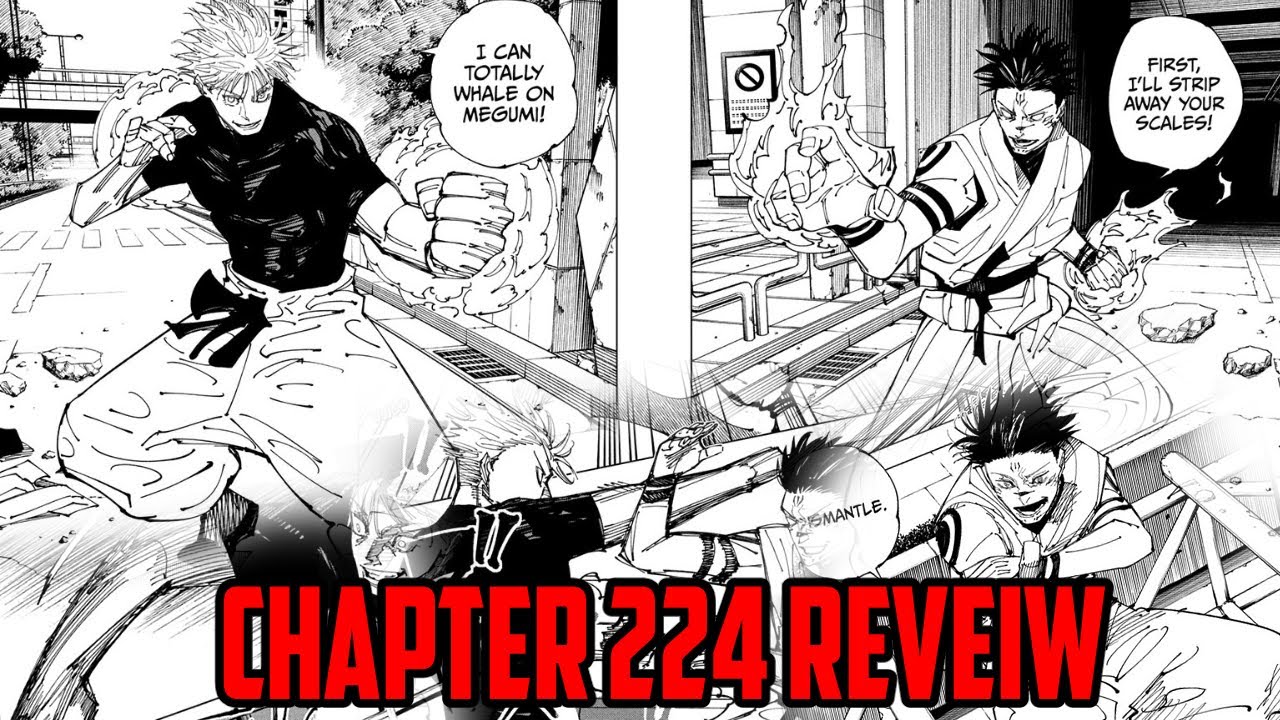 THIS FIGHT IS CRAZY!!! Jujutsu Kaisen Chapter 224 Reveiw #manga #anime ...