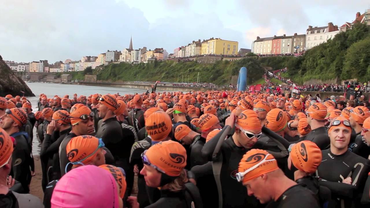 Ironman Wales - Daniel Sumner Singing the Welsh National Anthem - YouTube