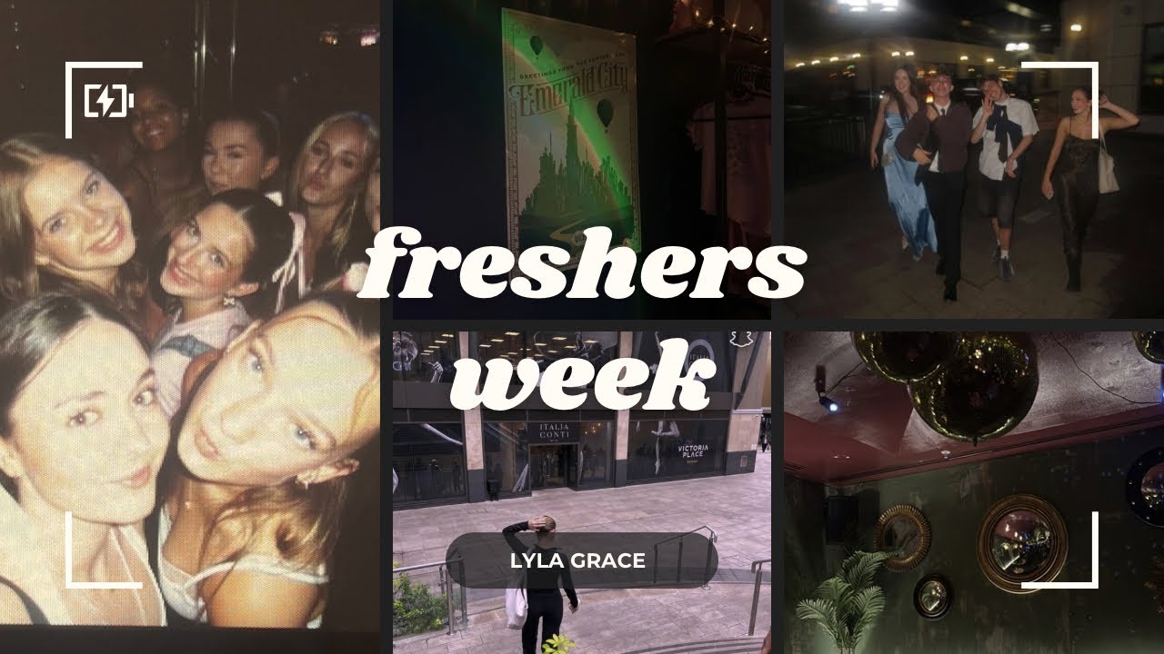 FRESHERS WEEK (parties, London trips and my first week living away from ...