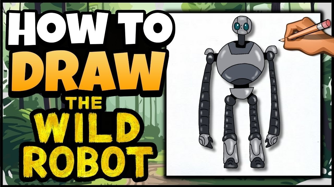 How to Draw The Wild Robot | Art for Kids - YouTube