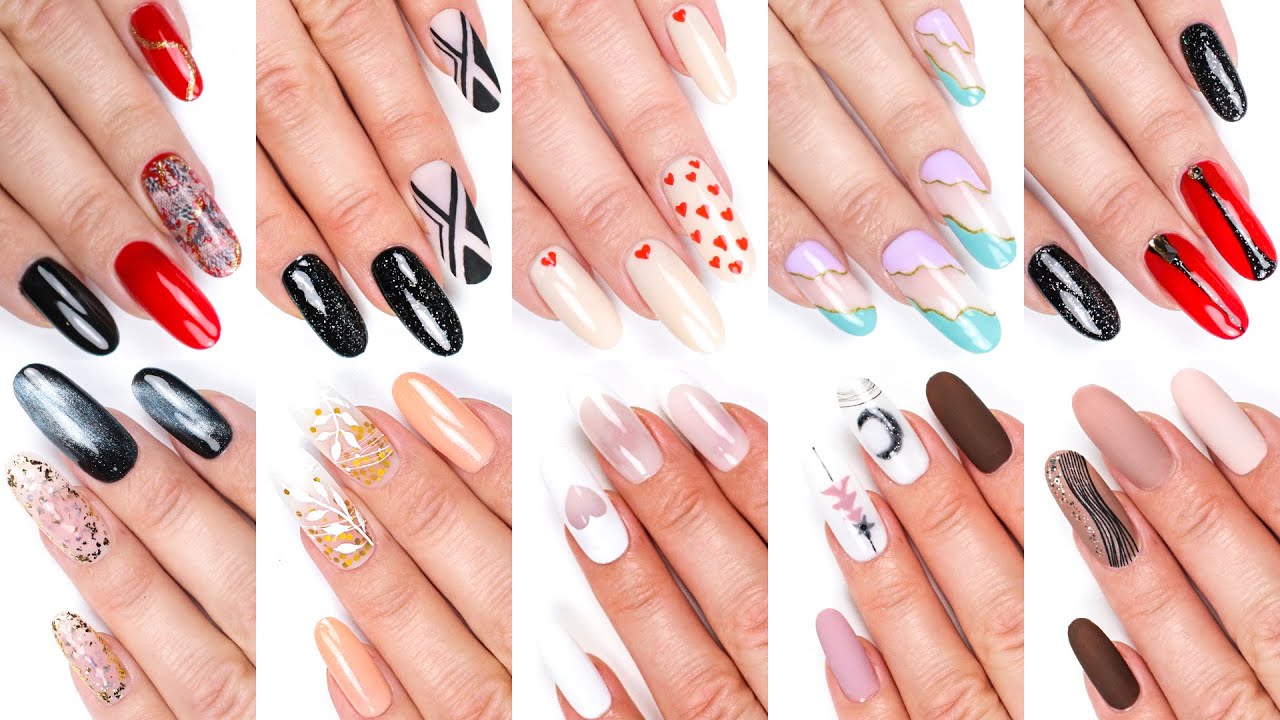 New Nail Art Design 2022 ️💅Compilation For Beginners | Simple Nails Art ...