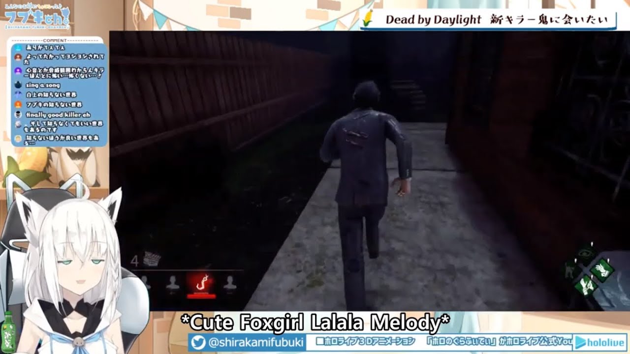 Shirakami Fubuki On The Search For Oni Moments In【Dead By Daylight ...