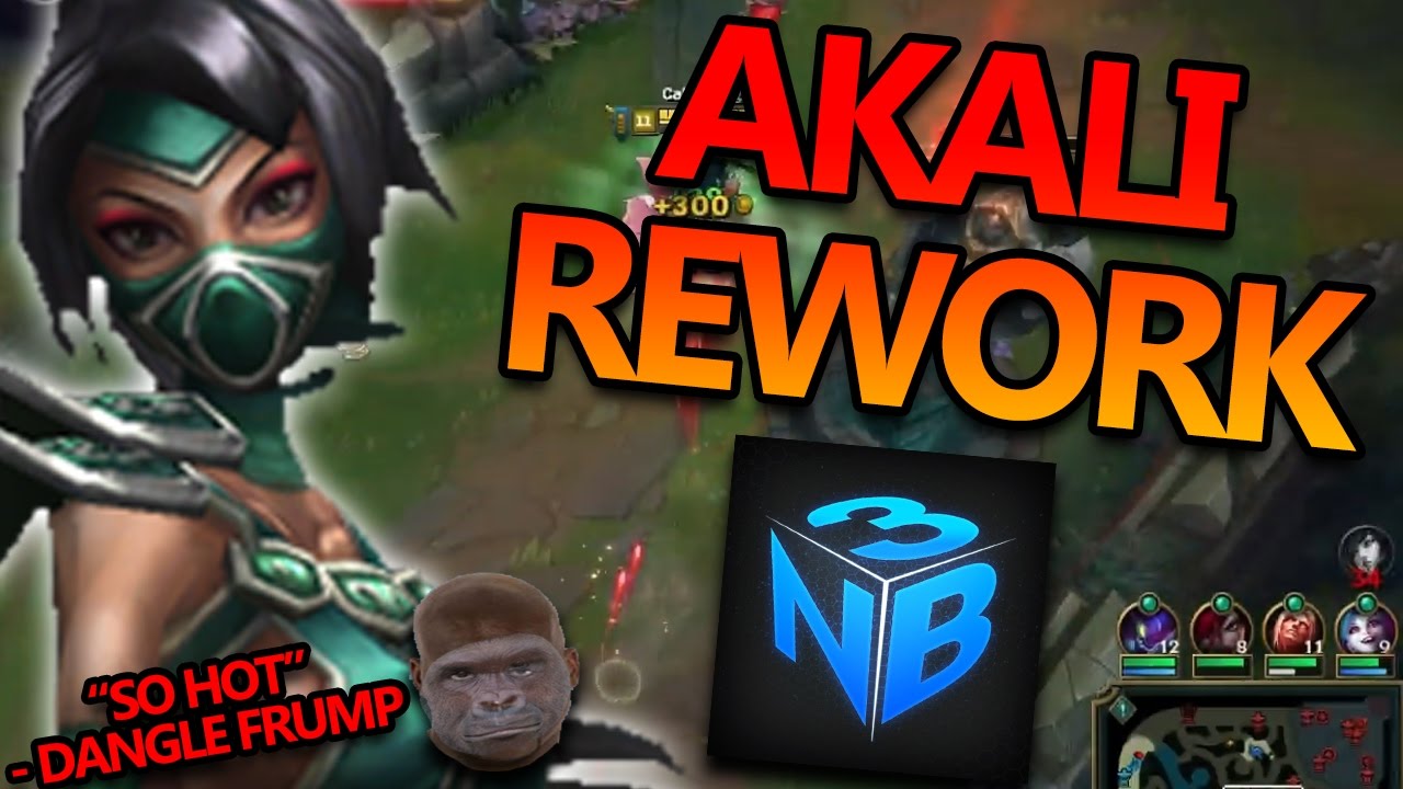 AKALI REWORK WITH NIGHTBLUE3 - League of Legends PBE Commentary - YouTube