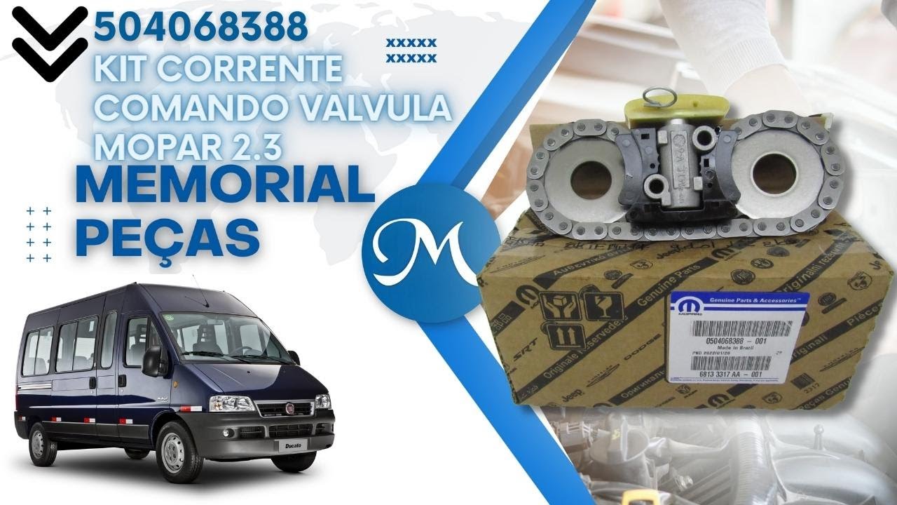 504068388 Kit Corrente Comando Valvula MOPAR 2 3 O - YouTube