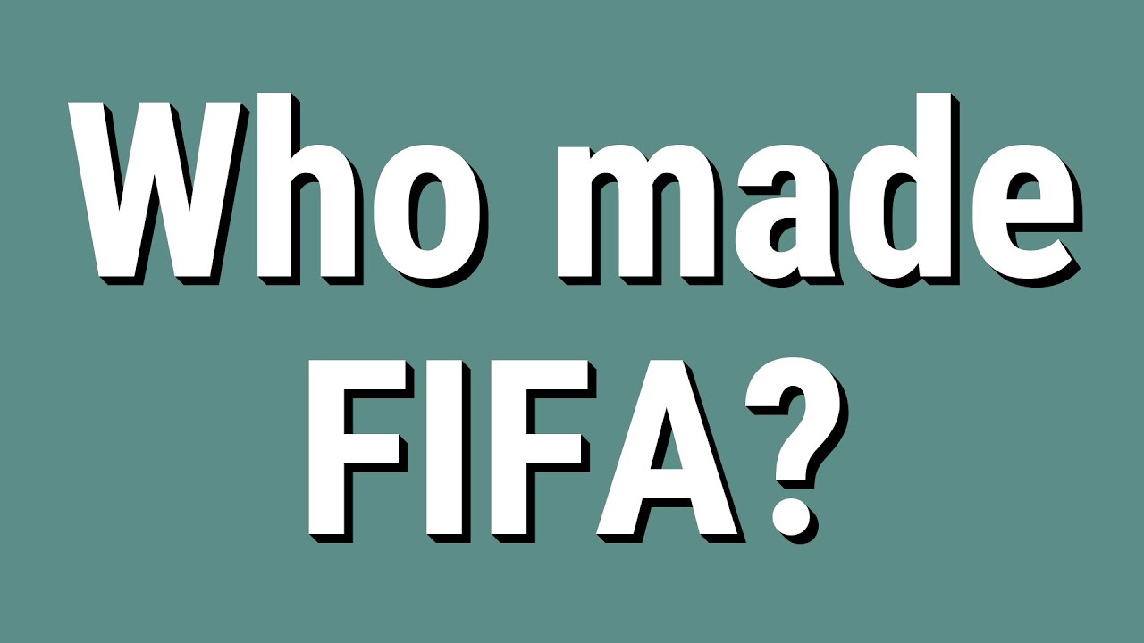 Who made FIFA? - YouTube