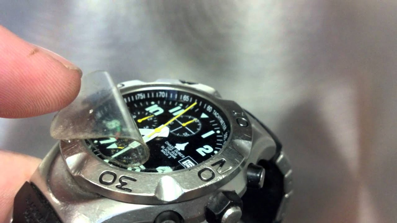 Tag Heuer Men's Watch Crystal Lens Protector Cover - YouTube