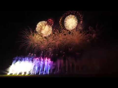 Beautiful longest circular firework - YouTube