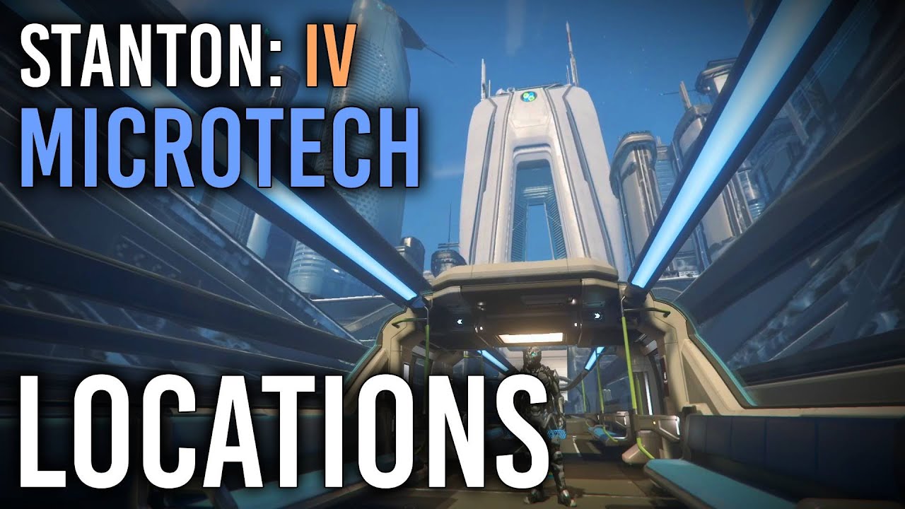 Exploring microTech planet and New Babbage in Star Citizen - YouTube