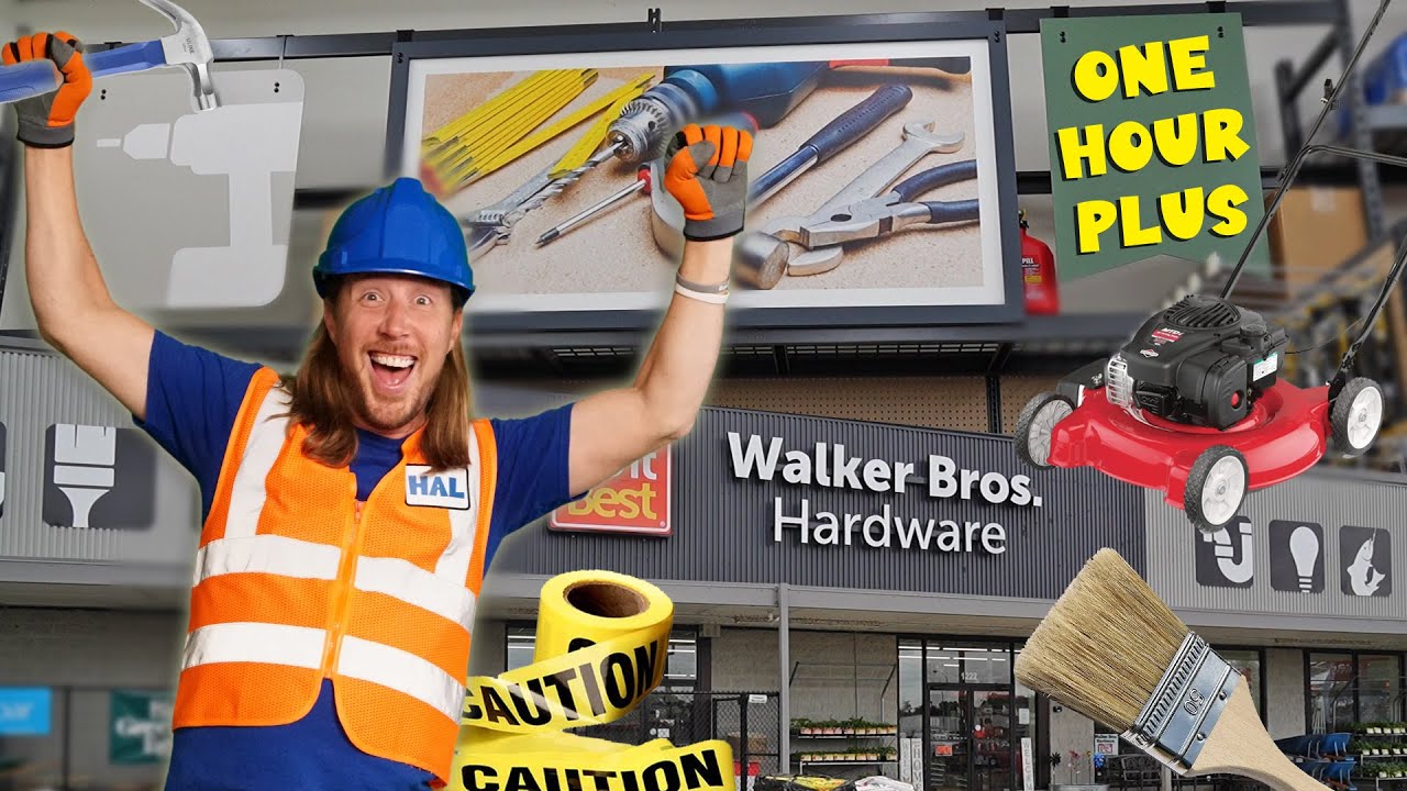 Tools for Kids 🛠️ Handyman Hal visits the Hardware Store | Tools for ...