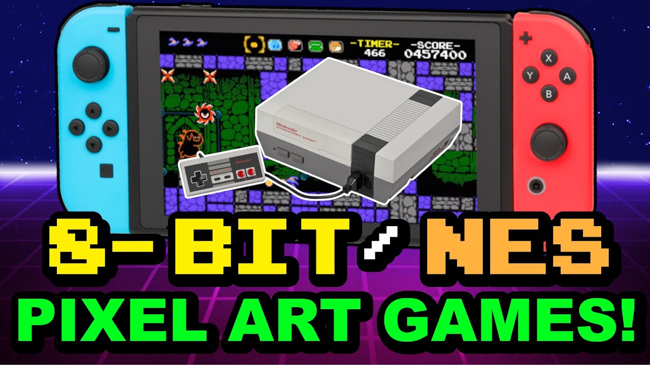 8-Bit NES Pixel Art Games for Nintendo Switch: Ravva and the Cyclops ...