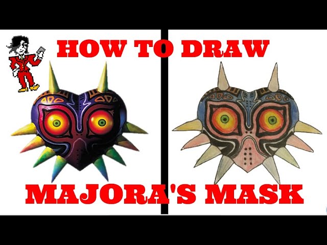 Zelda Majoras Mask Drawing