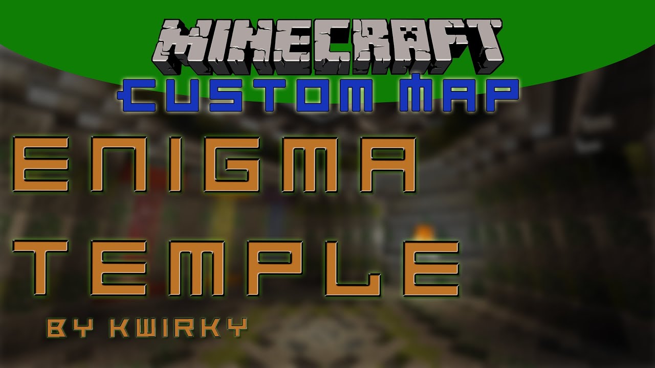 Enigma Temple | Ep 6 | Minecraft Custom Map - YouTube