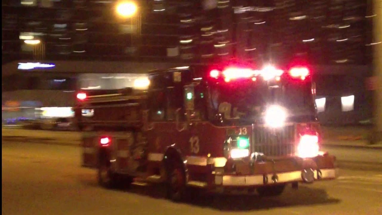 Engine 13 CFD Chicago Fire Department (HiDef) [Chicago Fire] - YouTube