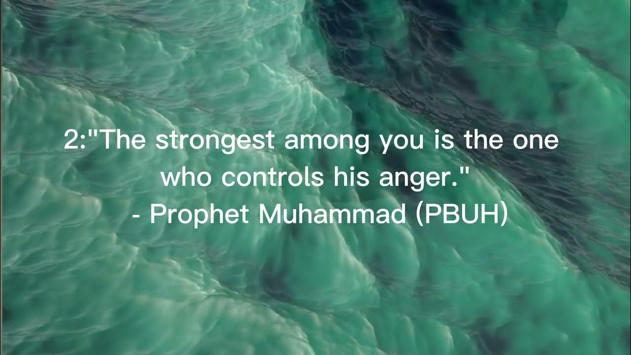 5 Best Hadiths of Prophet Muhammad (PBUH) - YouTube