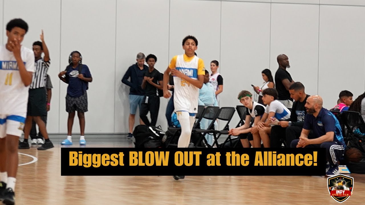 Biggest Blow Out Ever? Team gets Washed at the Alliance Tourney in Miami! 105-17! - YouTube