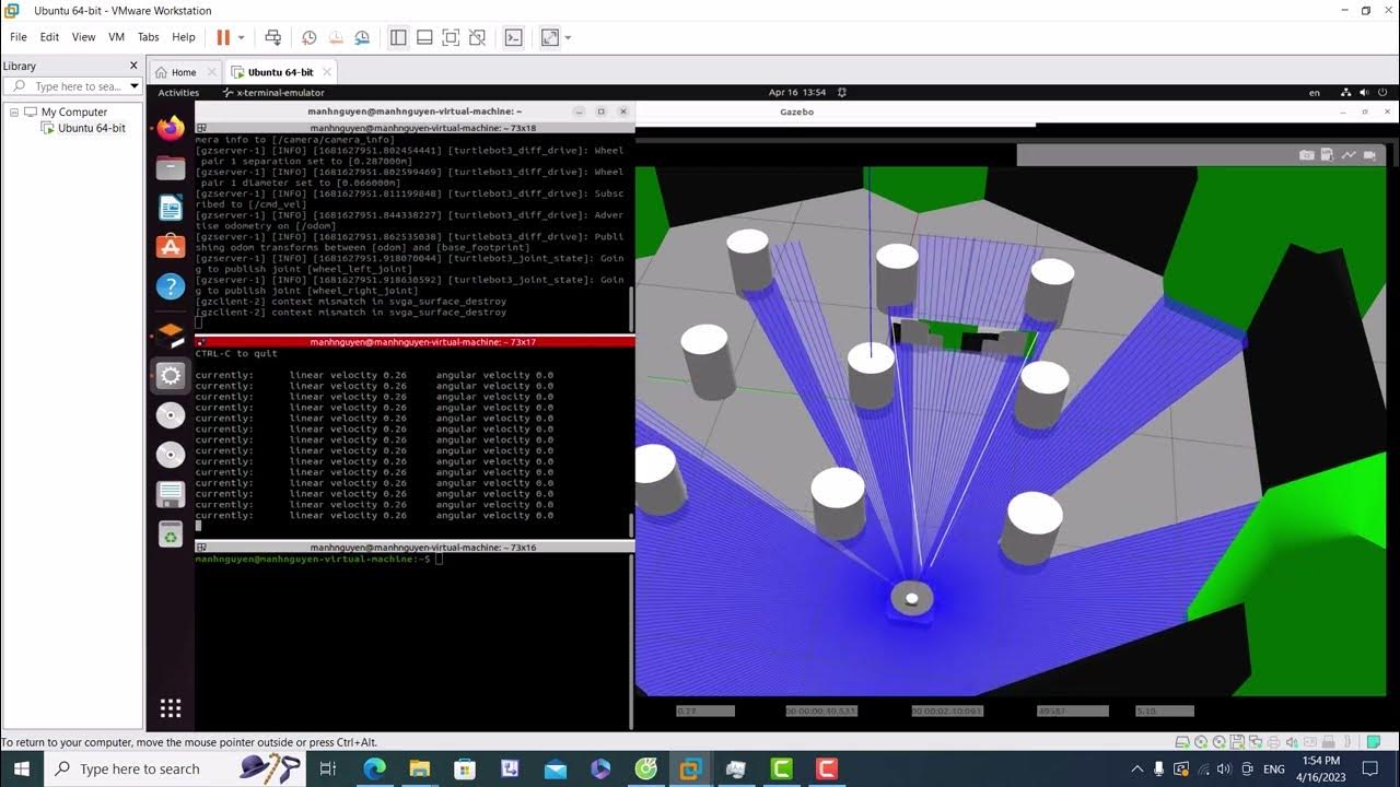 Make your robot move in the environment ROS2 Nav2 - Naviagtion Gazebo - YouTube