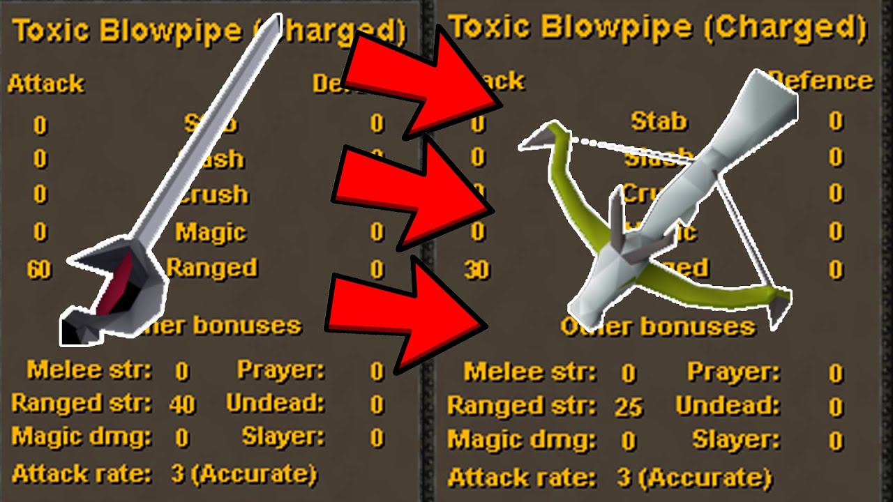 Jagex Is NERFING All Of These OSRS Items?? (Blowpipe, Trident ...