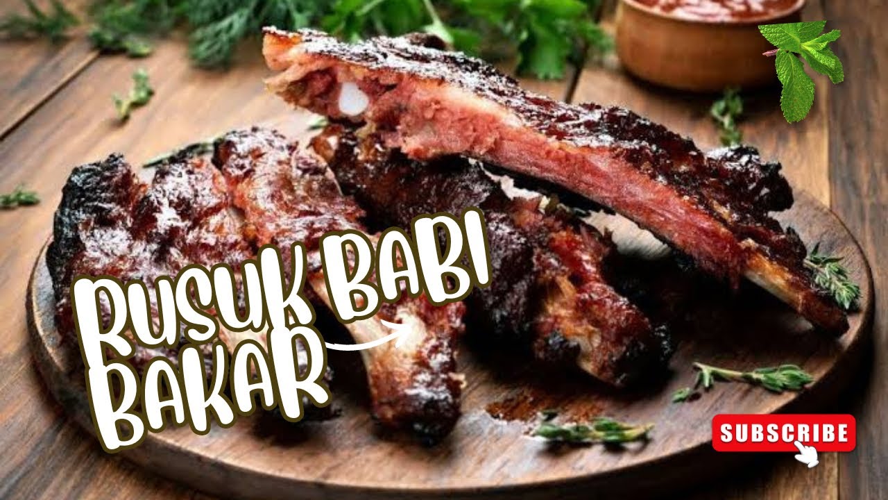 RUSUK BABI BAKAR PALING ENAK 🔥🌶️ - YouTube