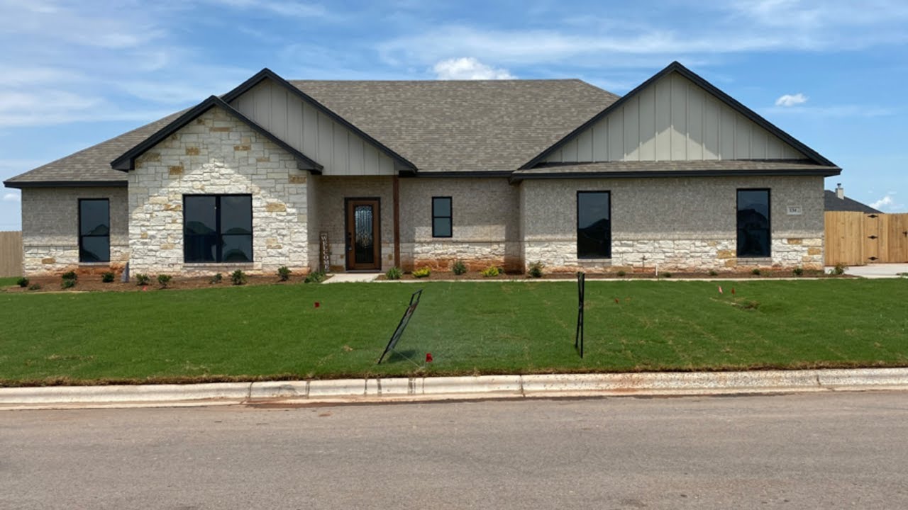 New Construction of Tuscola, TX | Home Tour # 15 - YouTube