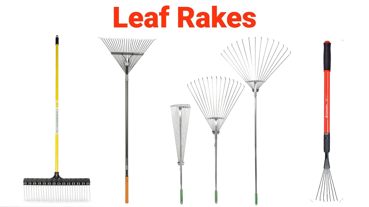 Top 5 Best Leaf Rakes for Lawn Review and Buying Guide 🔥🔥🔥 - YouTube