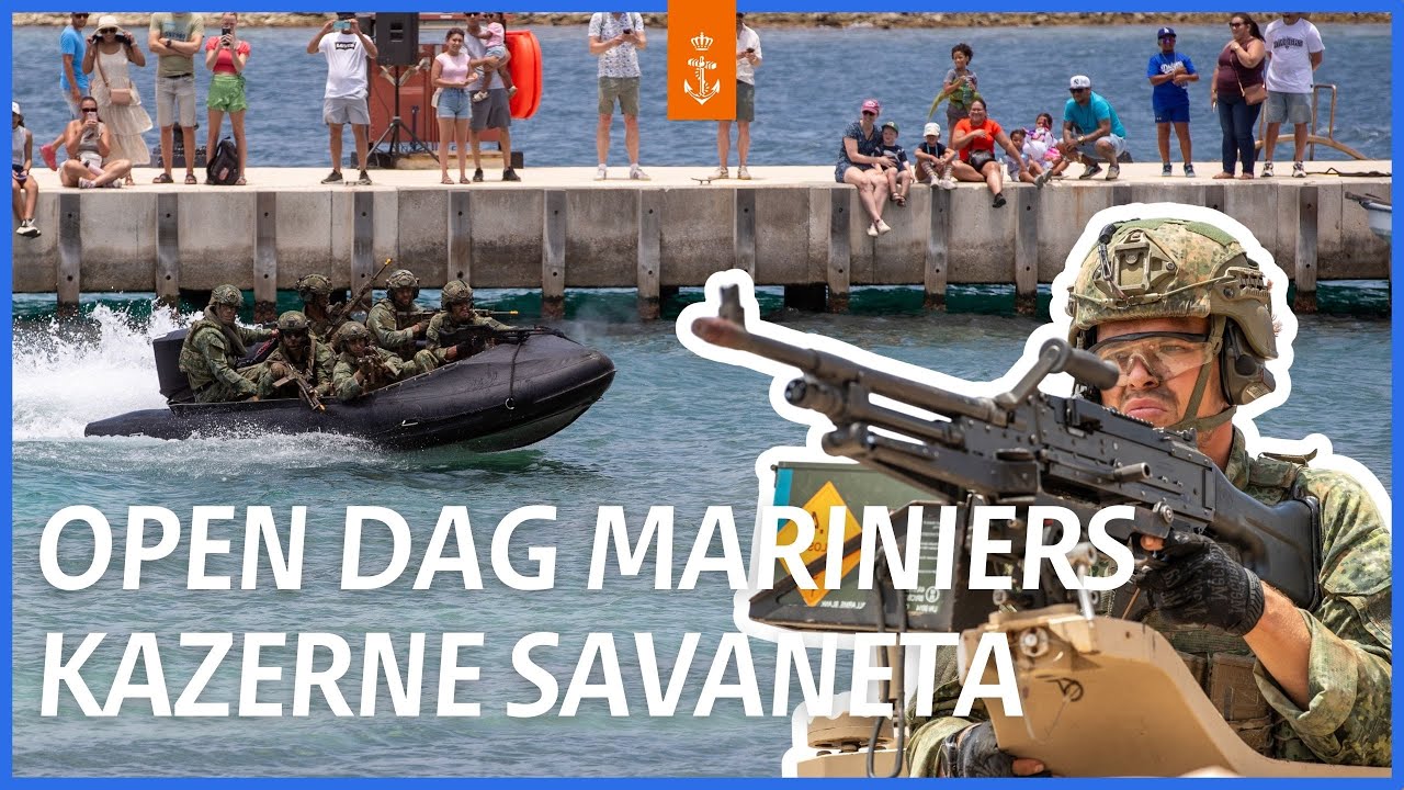 Open dag marinierskazerne | Aruba | Koninklijke Marine - YouTube