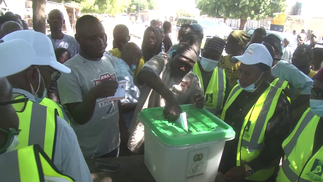 Borno Local Government elections 2020 in Maiduguri and IDP camps - YouTube