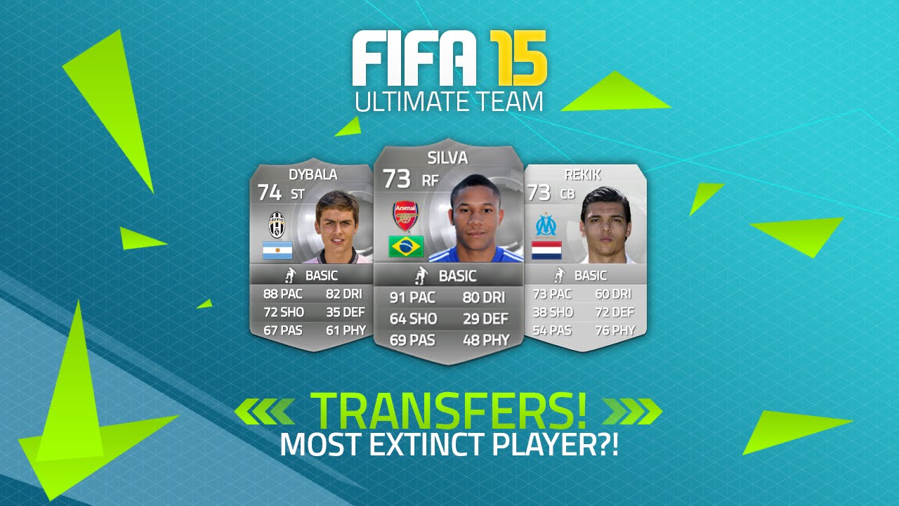 MOST EXTINCT PLAYER ON FUT?! ARSENAL WELLINGTON SILVA & MORE! | FIFA 15 ...