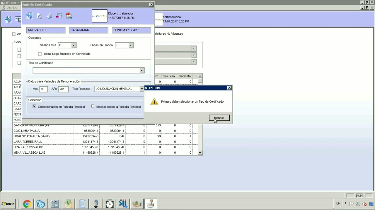 WinPer Remuneraciones Certificados - YouTube
