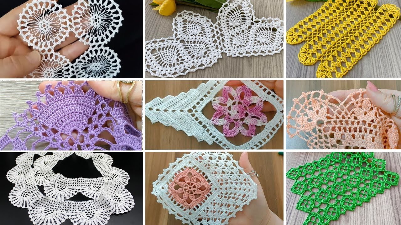 Incredibly amazing Lace Patterns Border Patterns #lacesample #viral # ...
