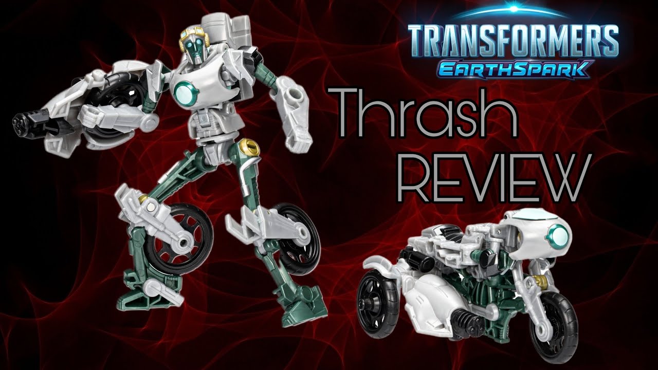 Mi primera figura de EarthSpark😘🤌 Transformers EarthSpark Thrash review ...