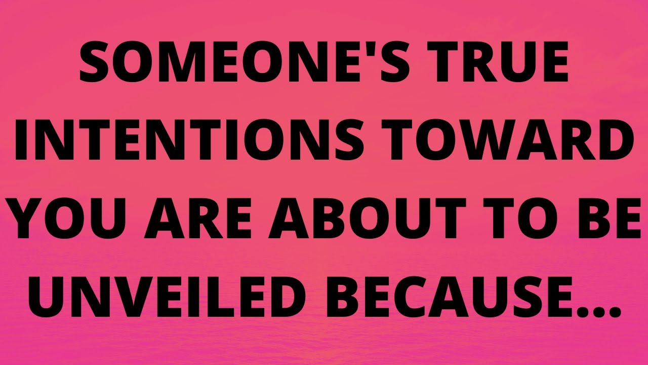 💌Someone's true intentions toward you are about to be revealed because ...