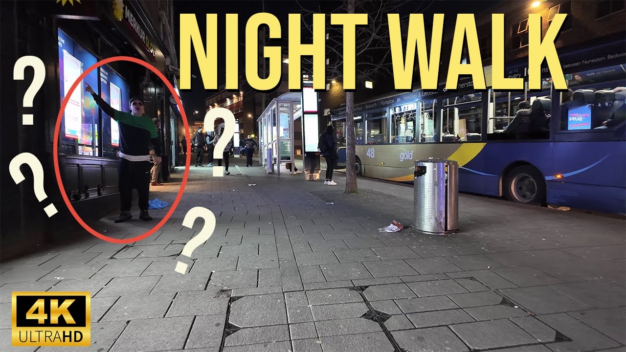 Coventry Night Walk 4K - FULL OF SURPRISES - YouTube