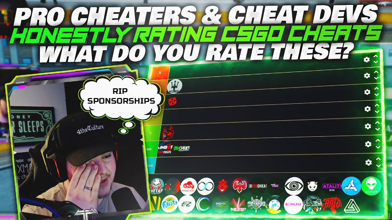 Professional Cheaters & Cheat Devs Rank CSGO Cheats - YouTube