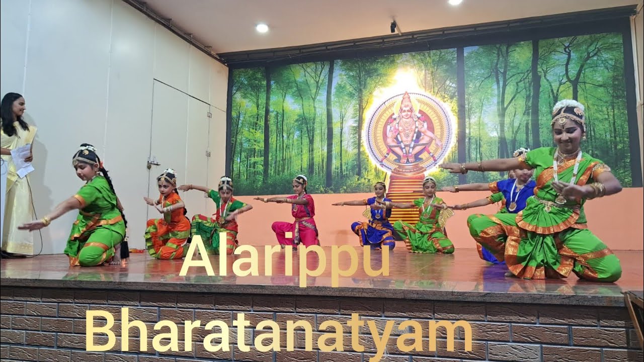 Alarippu Bharatanatyam || Reshmika group dance - YouTube