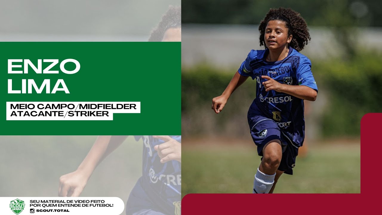 Enzo Lima (2013) - Meia/Atacante - Highlights - YouTube