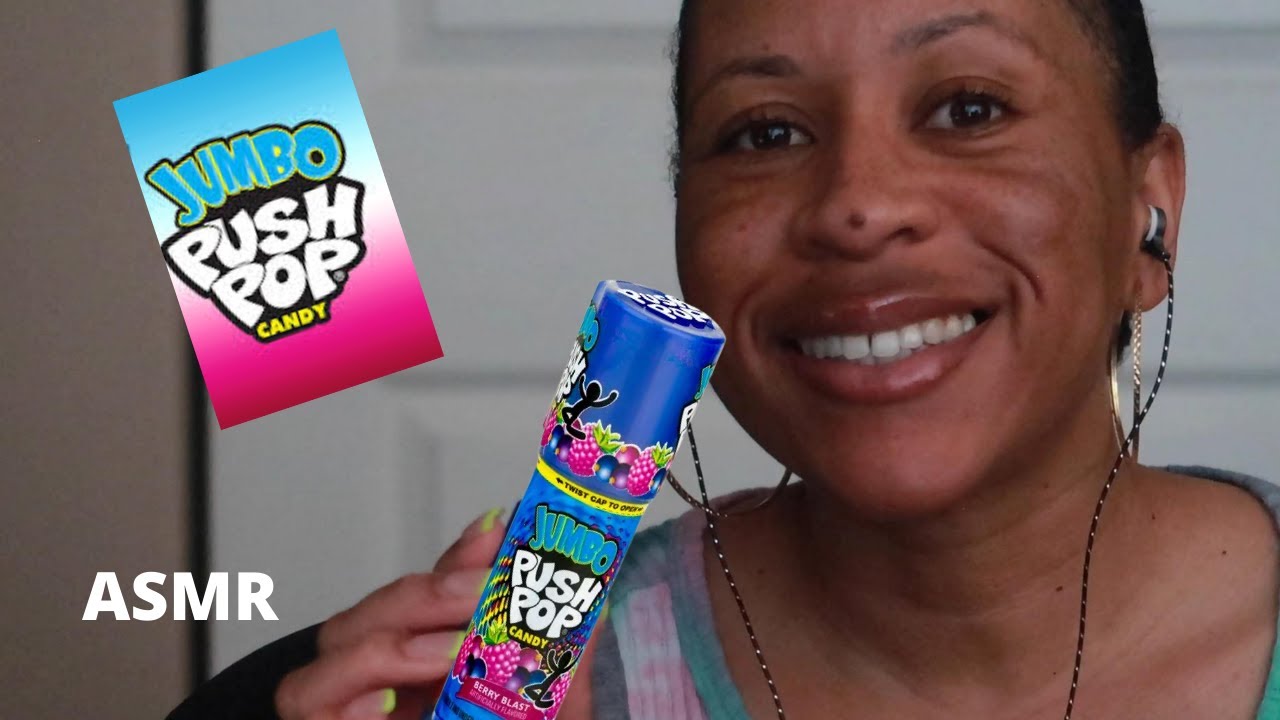 ASMR | BERRY PUSH POP EATING SOUNDS - YouTube